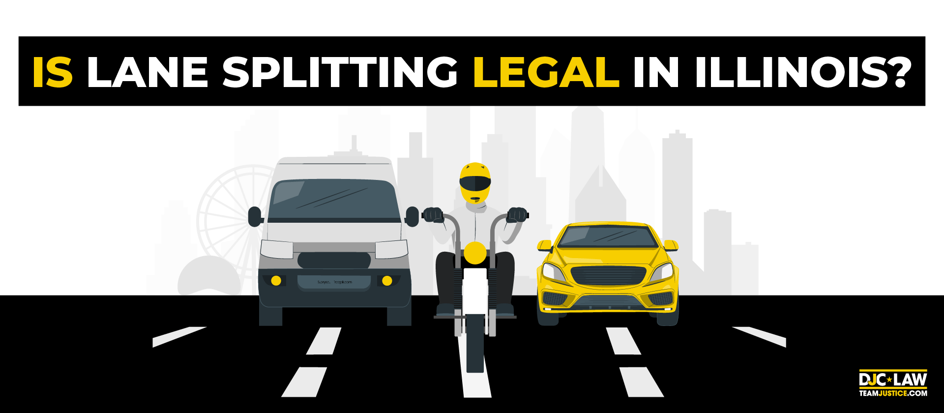 Lane Splitting Laws in Illinois: Risks, and Legal Implications