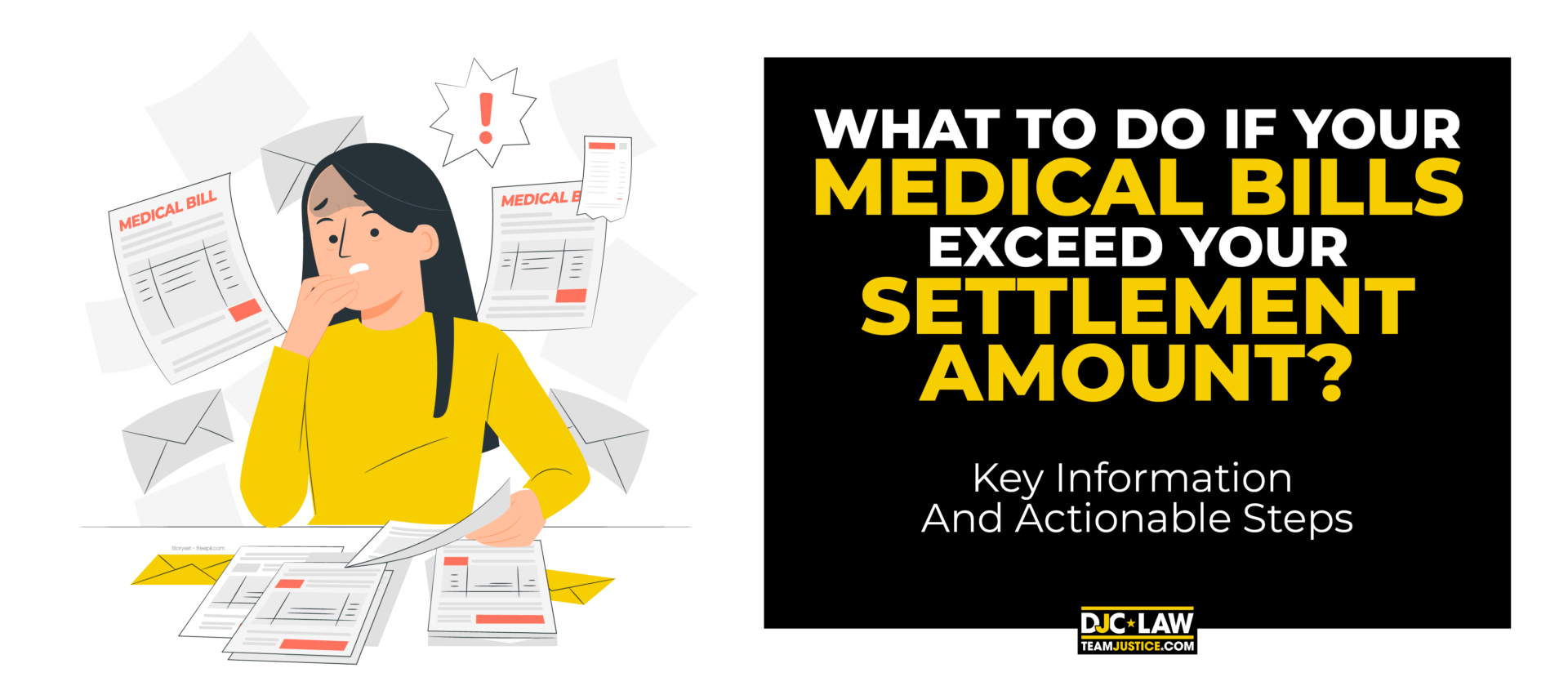 What if my Medical Bills Are More Than My Settlement? Ask For More!