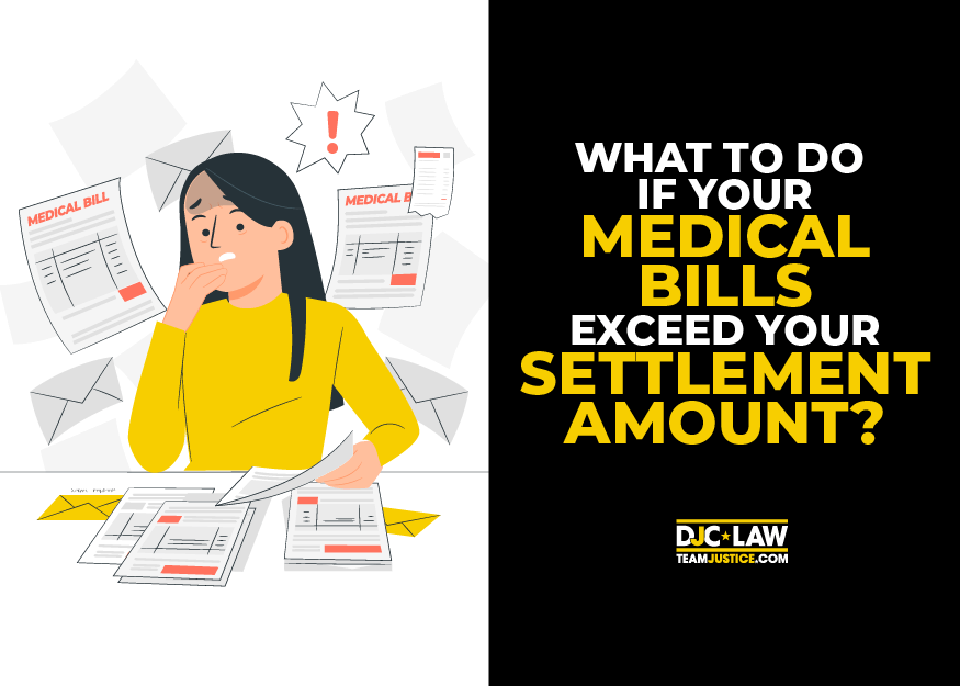 What if my Medical Bills Are More Than My Settlement? Ask For More!